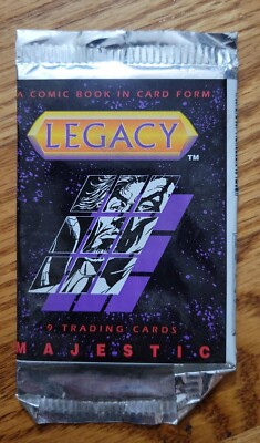 1993 Legacy Comic Book Trading Cards Factory Sealed Vintage 9 Card Pack ...