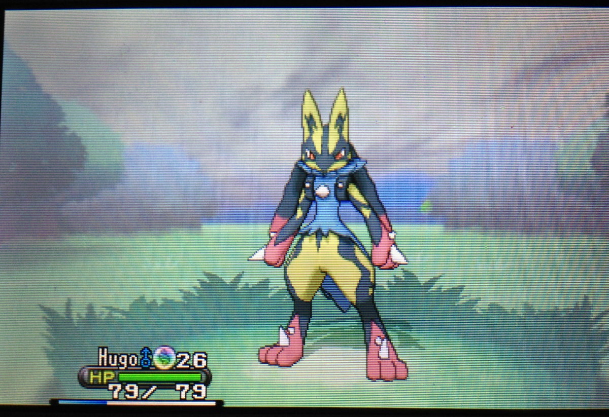 Shiny Mega Lucario