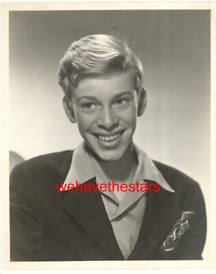 VINTAGE Skip Homeier CHILD STAR '44 TOMORROW THE WORLD ...
