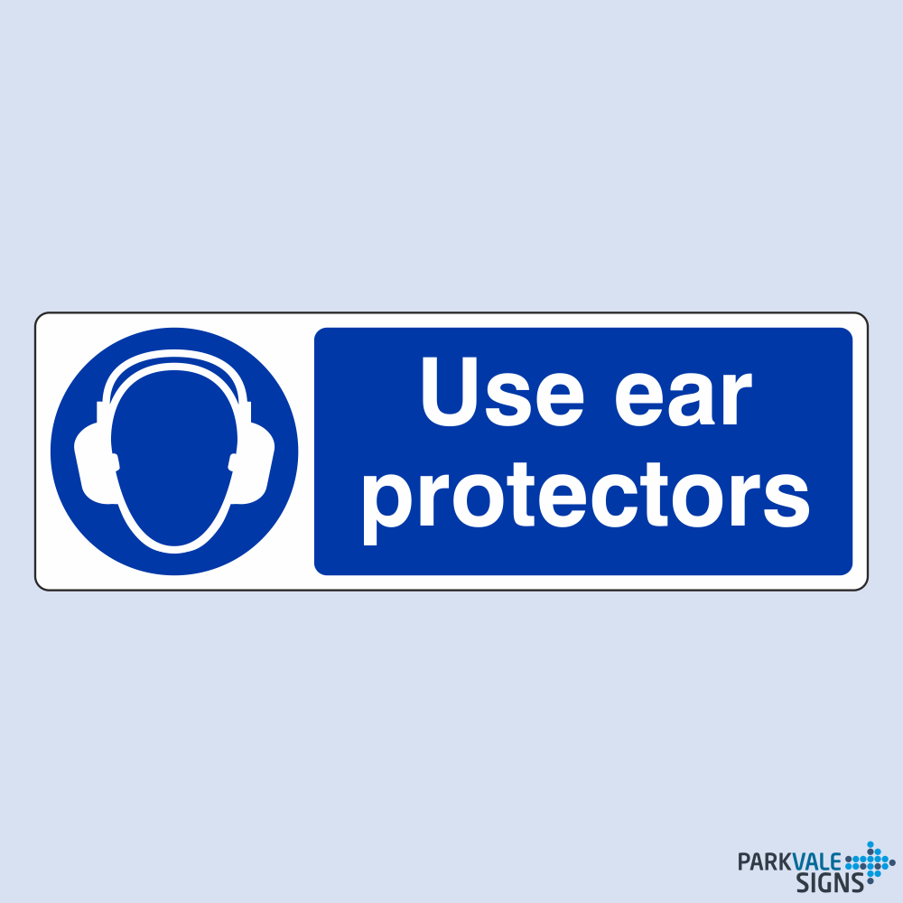 Use Ear Protectors Sign | eBay