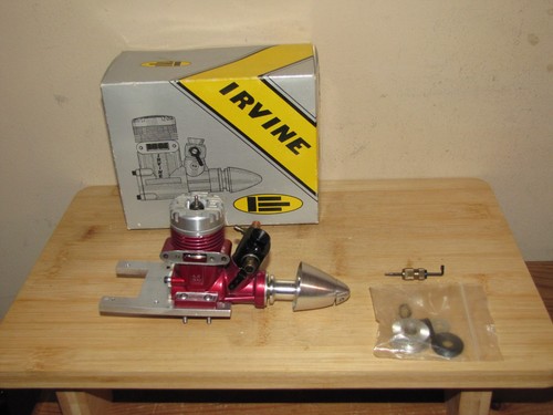 Irvine 25 Glow model Aero engine 4cc | eBay UK