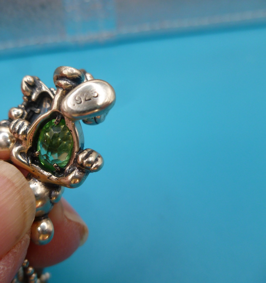 Vintage Disney 925 Sterling Silver Mickey ,Minnie Mouse Pendants ...