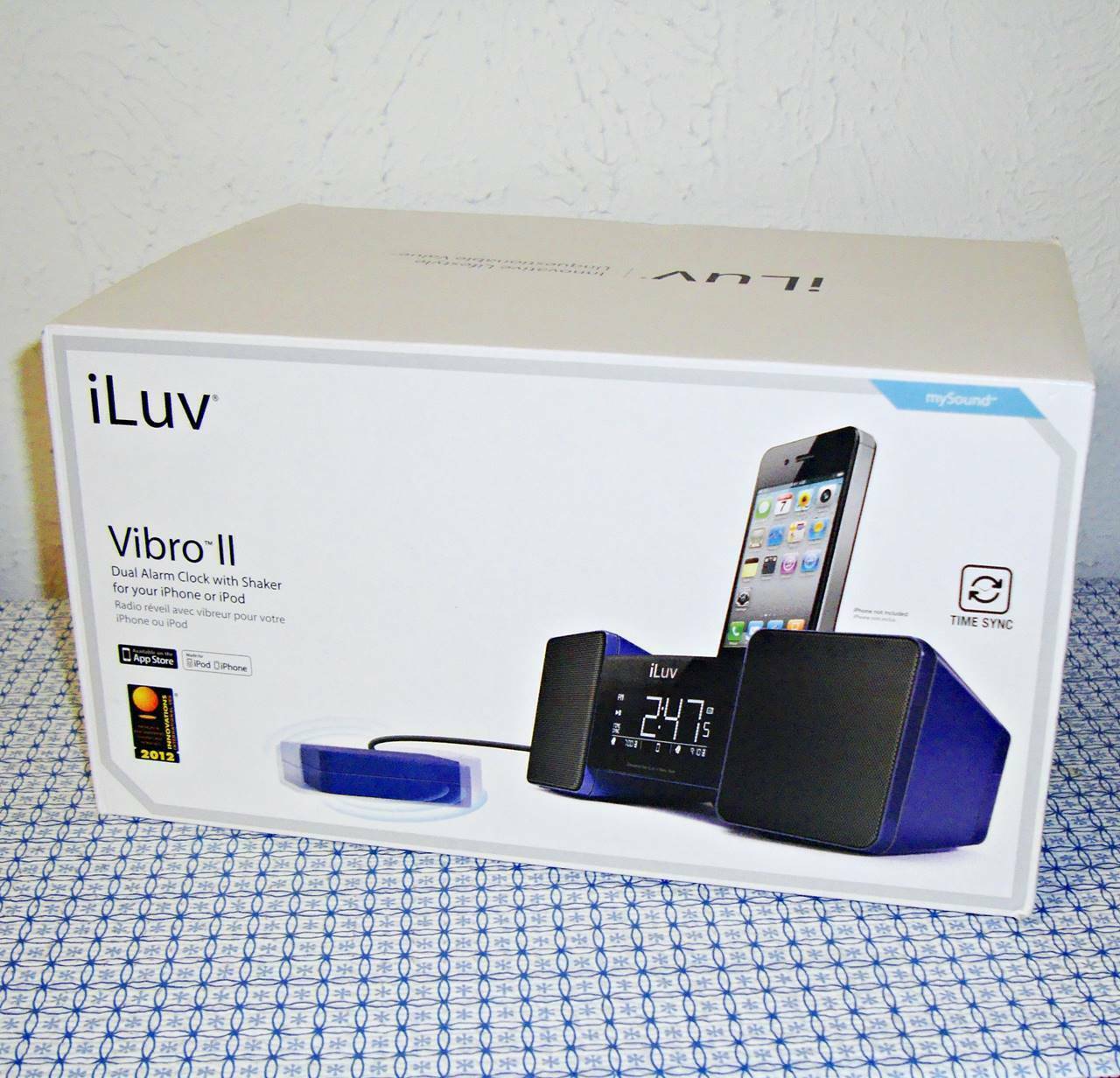 【NEW】iLUV iMM155-01 VIBRO II - DUAL ALARM CLOCK WITH BED SHAKE FOR ...