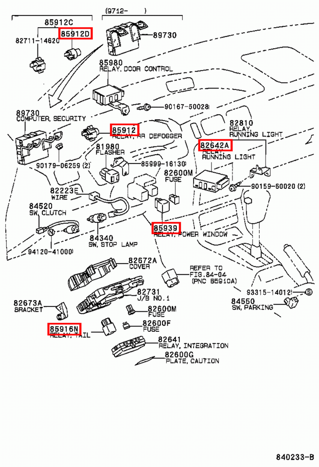 Genuine Prado VZJ95 VZJ90 RZJ95 RZJ90 KZJ95 KZJ90 Relay White Body x2 ...
