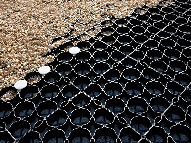 TruePave Grass & Gravel Plastic Grids Paver Slab Shed Base Path Drive ...