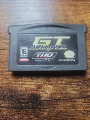 GT Advance Championship Racing Gameboy Advance GBA Cart Only -- S2G ...