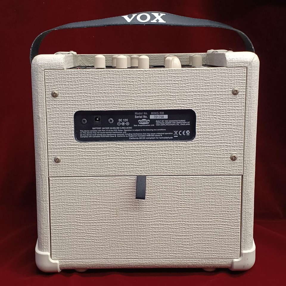 VOX MINI 5 RM RHYTHM Portable Guitar Amplifier with Built-in Effects ...