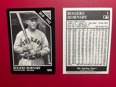 1991 Conlon Collection TSN Baseball Cards Complete Your Set U Pick List ...