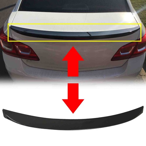 For Chevrolet Cruze 2017-2020 Rear Spoiler Trunk Roof Tail Wing Gloss ...