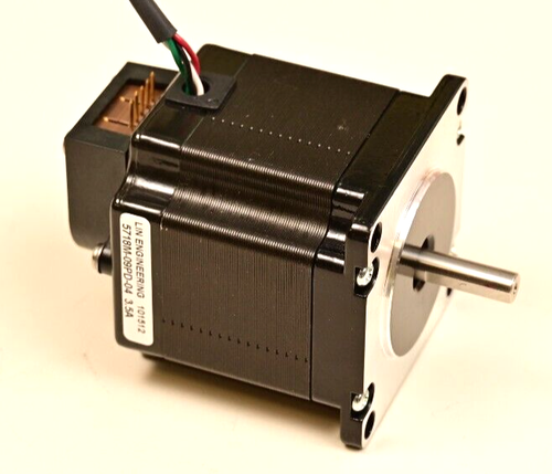 Lin Engineering NEMA 23 Stepper 5718M-09PD-04 w/ US Digital Optical Encoder | eBay