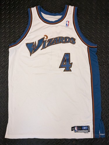 Antawn Jamison 2005-06 Wizards Game Used Worn Jersey SZ:54+6 Team Pro Issue Cut | eBay