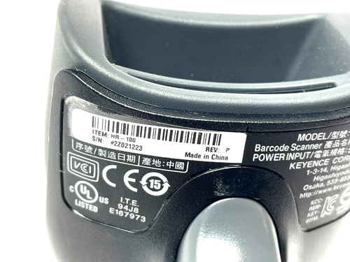 Keyence HR-100 Rev. P Handheld Barcode Scanner w/ HR-1C3RB Cable | eBay