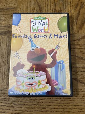 Sesame Street Elmos World Birthdays Games and More DVD 74645405797 | eBay