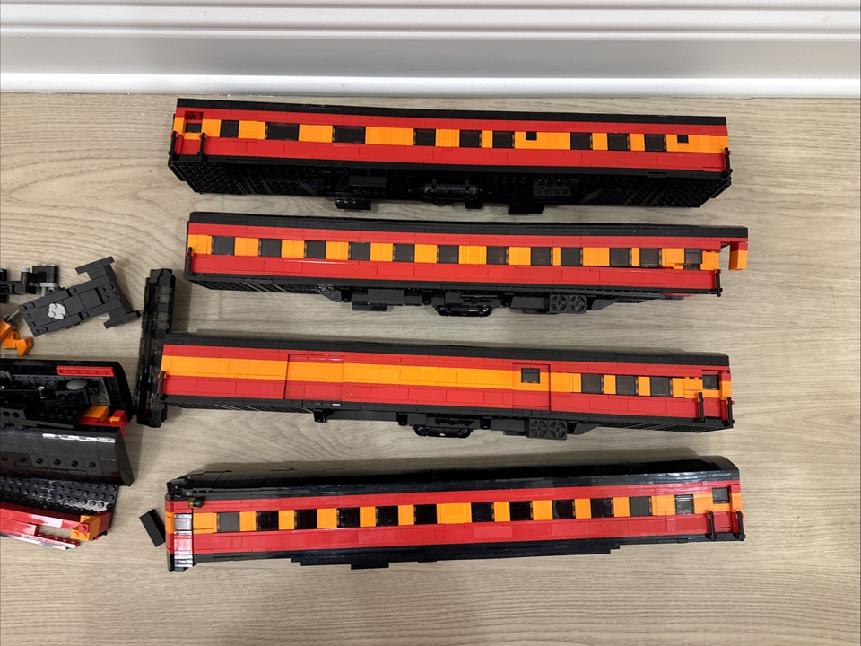 Lego Southern Pacific Daylight Train Moc Parts Lot | eBay