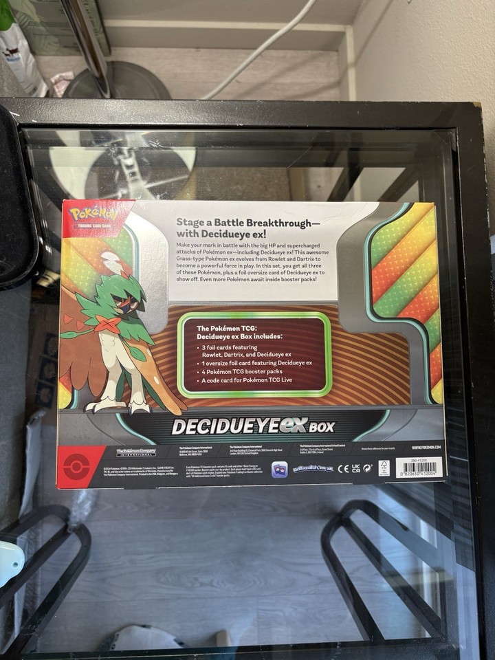 Pokémon TCG: Decidueye Ex Box Canada Exclusive - OBF Cosmos Holo Promos ...