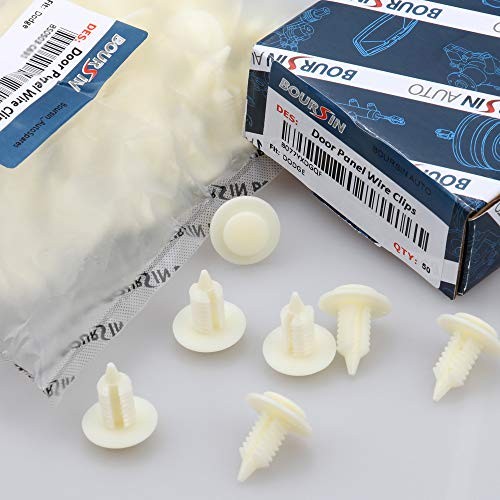 Pcs Nylon Door Trim Panel Clips Retainers for Dodge Ram 10 20 30 Pickup ...