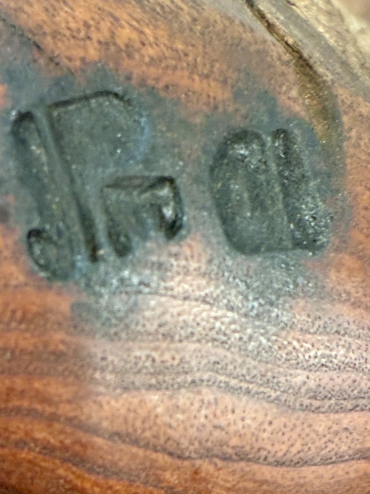 Hand Carved Walnut Vintage Bird Figurine on Stand, 1982, Walnut Wood | eBay