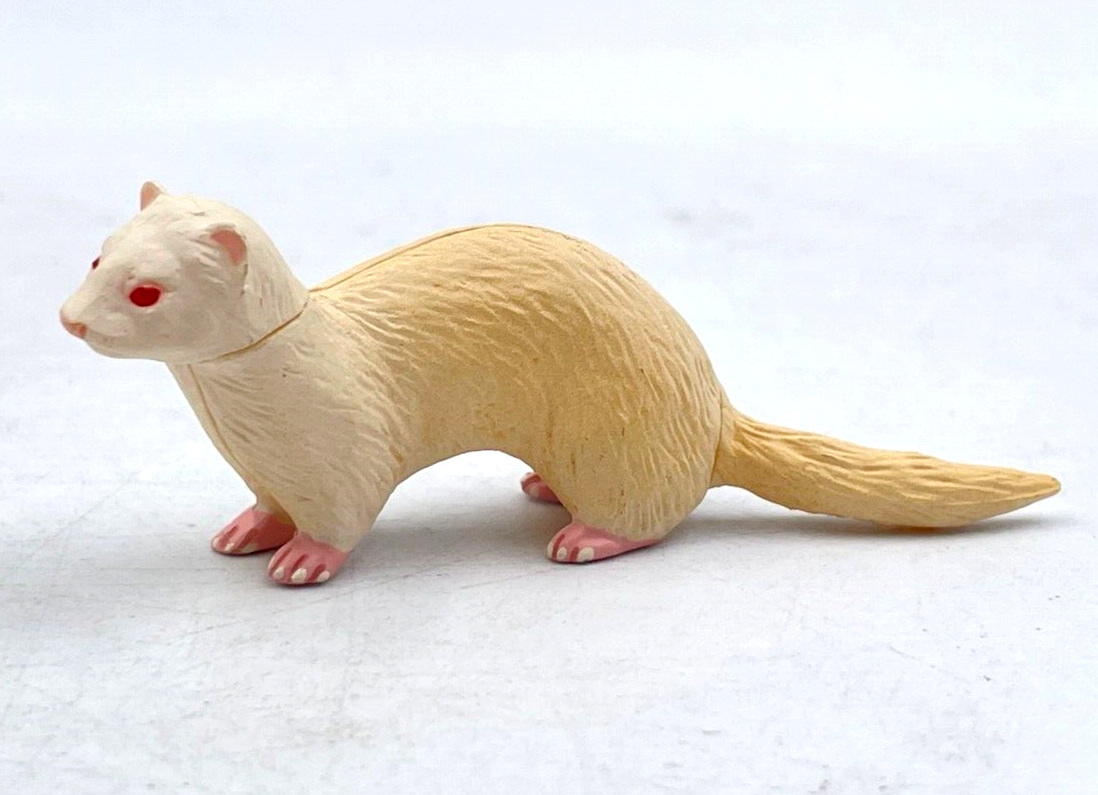 Japan Furuta Choco Egg Kaiyodo Ferret Realistic Mini Figure Miniature ...