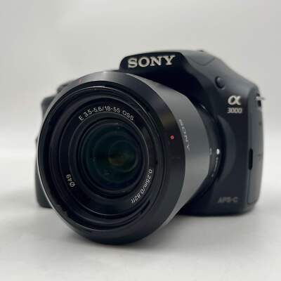 Sony Alpha A3000 20.1MP Mirrorless Digital Camera | eBay