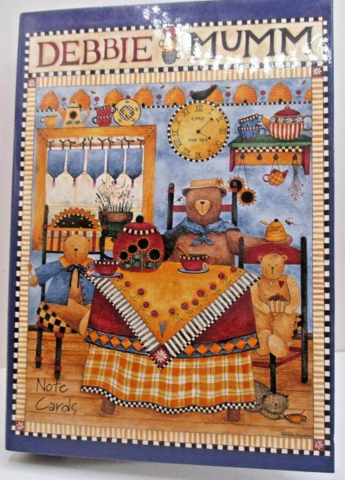 NEW DEBBIE MUMM "Hunny Bears" Set of 10 NOTE CARDS & ENVELOPES 2 ...
