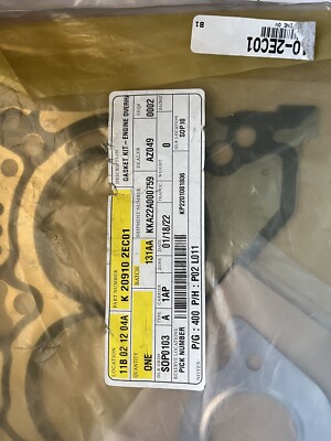 NEW OEM #20910-2EC01 Gasket Set For 2.0L Hyundai | eBay