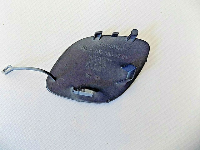 Mercedes W205 C-Class 2018-20 Front Bumper Tow Hook Cover Black Used ...