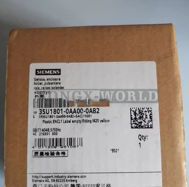 1PC SIEMENS 3SU1801-0AA00-0AB2 Button Box Yellow Plastic Shell new | eBay