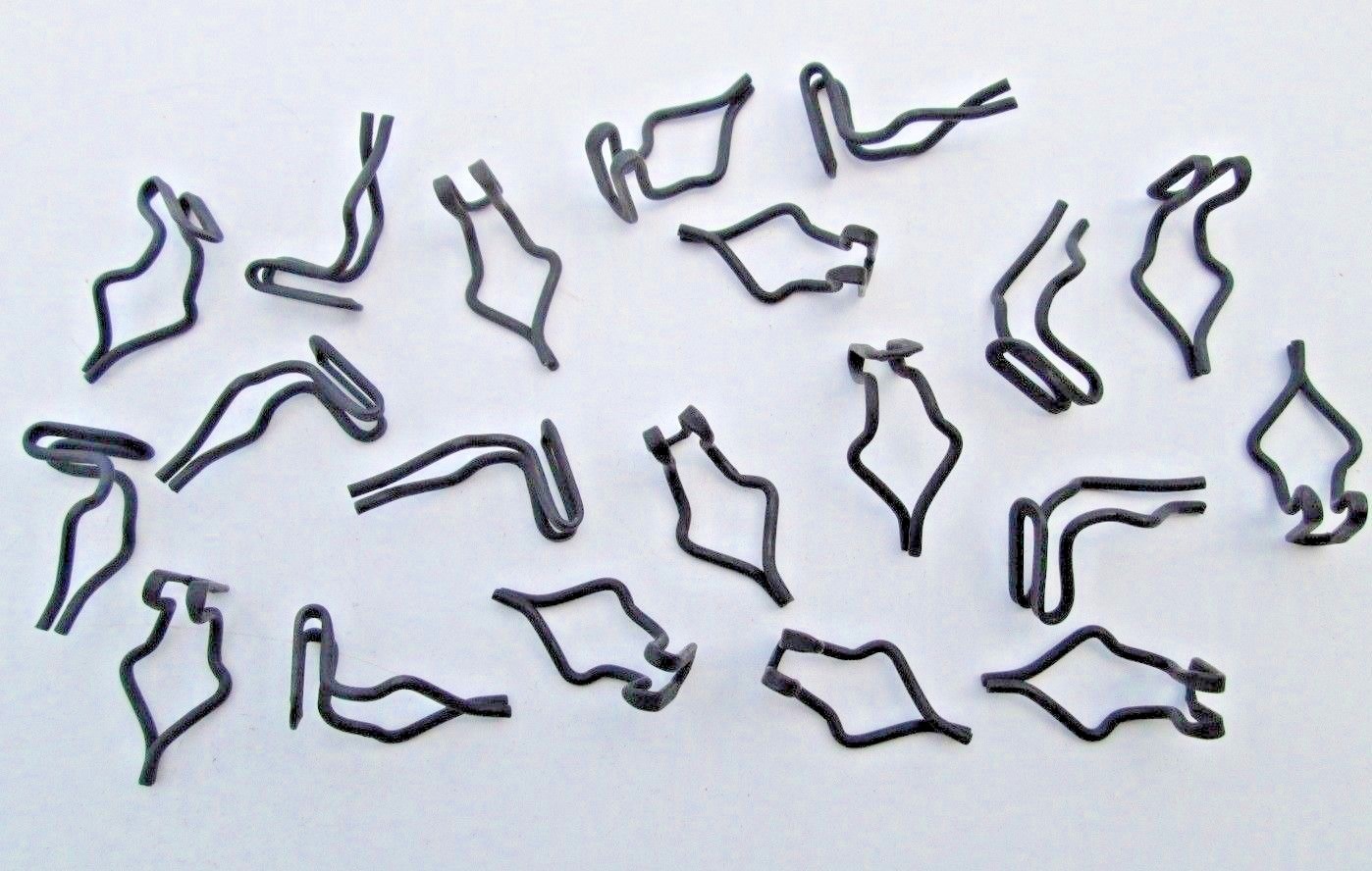 Fits MUSTANG 1964-1965-1966-1967-1968 Door Panel Wire Clips (20-Clips ...