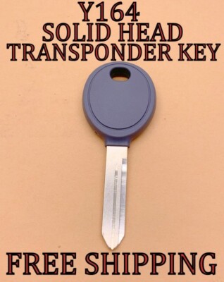 SOLID HEAD TRANSPONDER IGNITION KEY FOR 2007 2008 2009 2010 2011 DODGE ...