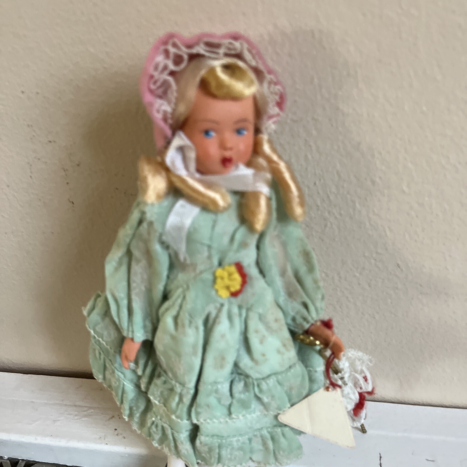 Vintage Helga Austrian Costume Doll Celluloid Sleepy Eyes 8” DL 25 | eBay
