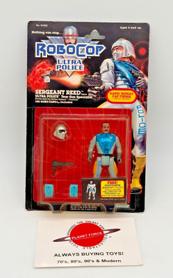 1988 Sergeant Reed MOC Vintage Robocop Kenner Figure NEW | eBay