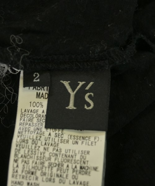 Y's T-shirts/Cut & Sewns Black(Patterned) 2(Approx. S) 2200621603064 | eBay
