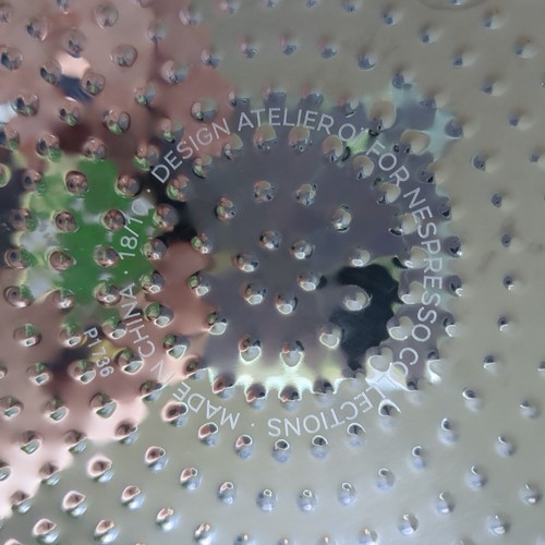 Nespresso Hammered Serving Tray Atelier OÏ Stainless Steel Plate ...
