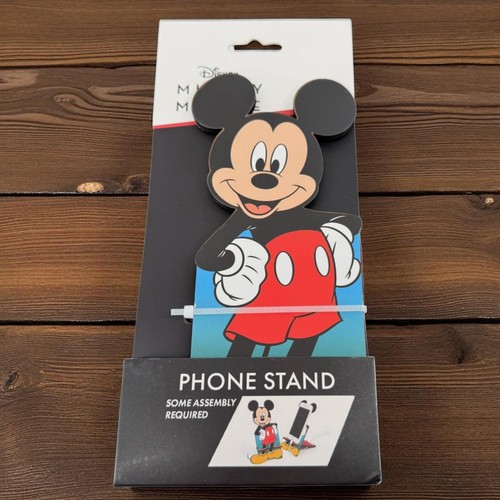 Disney Mickey Mouse Phone Stand Holder Pop Creations Faux Wood Apple Android NEW | eBay