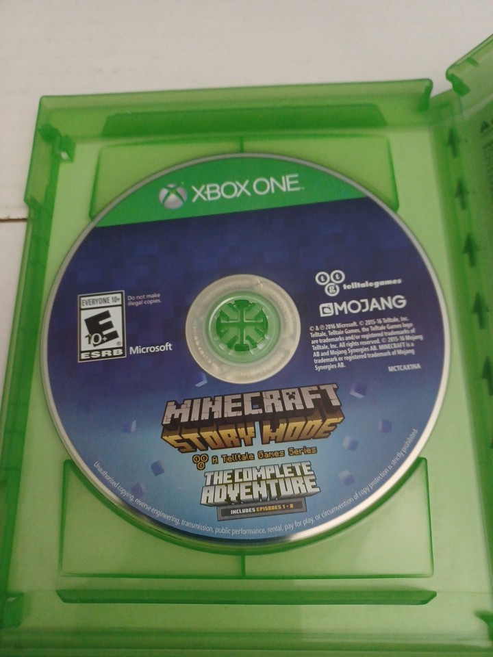 Telltale Games Minecraft : Story Mode-The Complete Adventure Xbox One ...