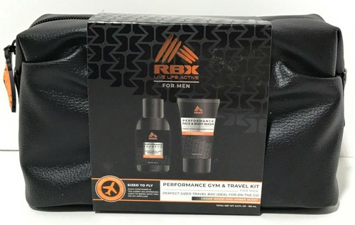 RBX ACTIVE TRAVEL & GYM BAG Kit FOR MEN Contains 1 Shampoo & 1 Body ...