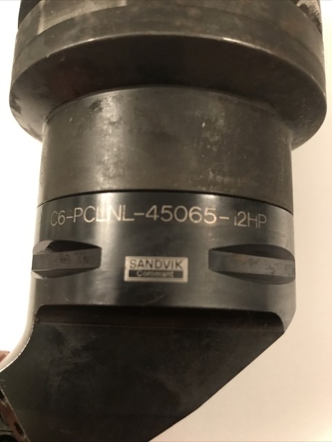 Sandvik C6-PCLNL-45065-12HP C6 Capto Left Hand Lathe Turning Tool CNMG ...