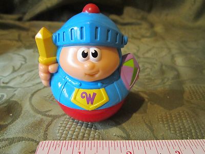 Playskool People Weebles part Castle Knight boy sword sheild Armor ...