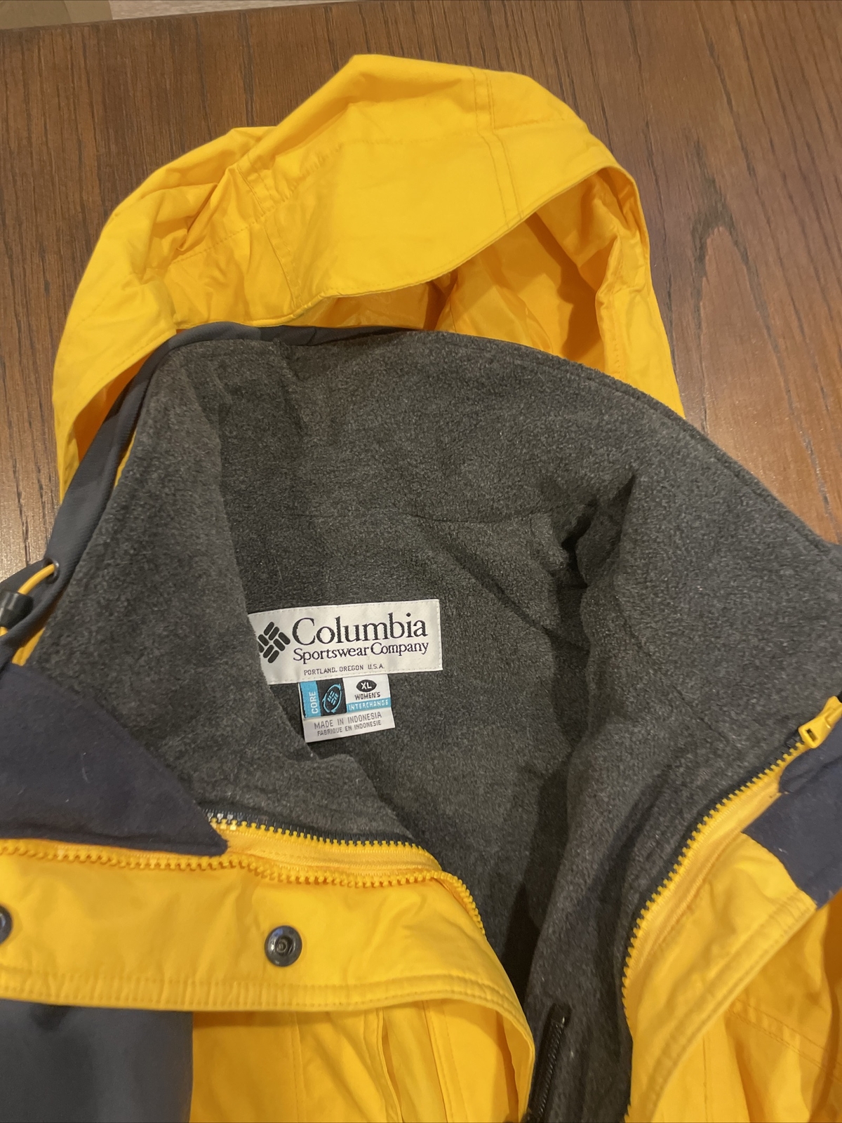 Columbia Yellow Winter Jacket Coat 3 In 1 Womens Size Medium ...