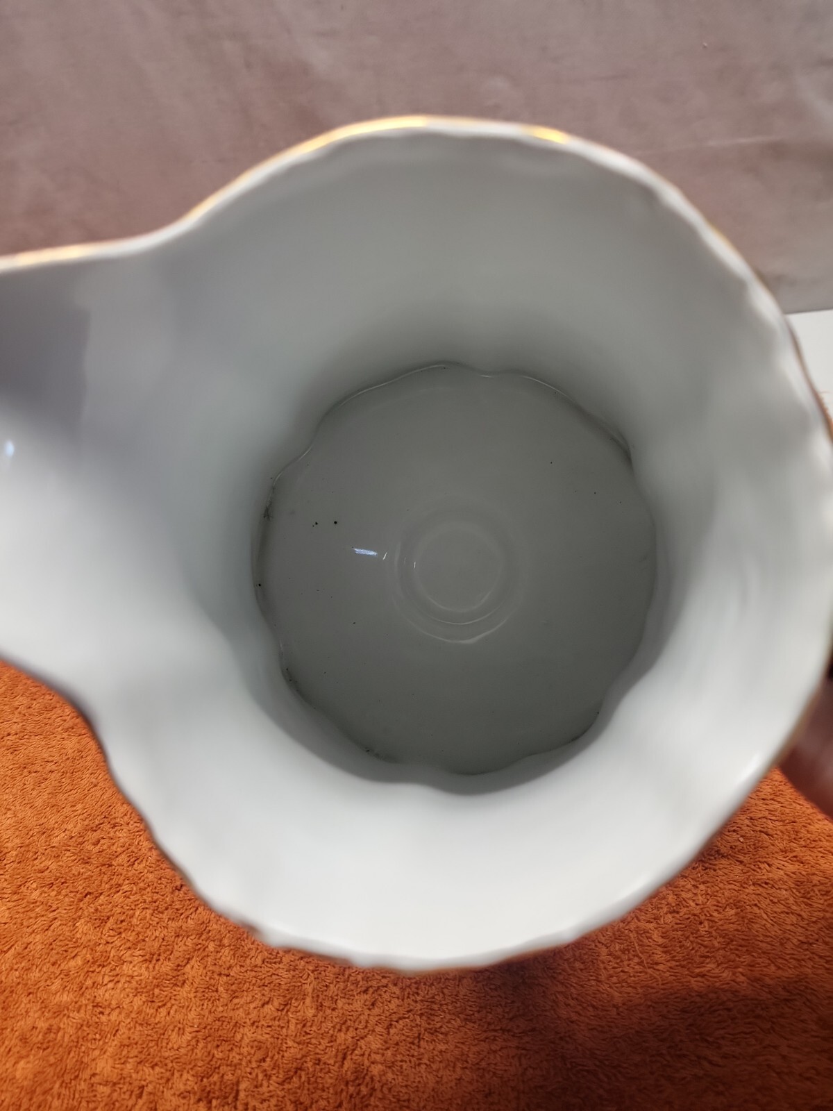 H Exquisite Vintage Bavaria pitcher by Royal Munich. Hand painted fine ...