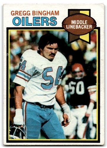 1979 Topps Gregg Bingham Houston Oilers #67 | eBay