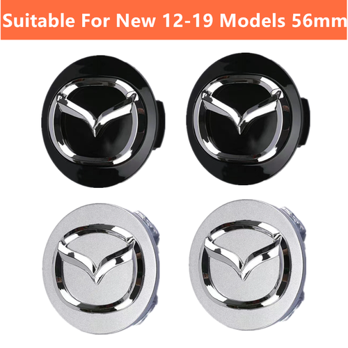4x Car Wheel Rim Center Covers Hub Caps Emblems Badges Auto Styling ...