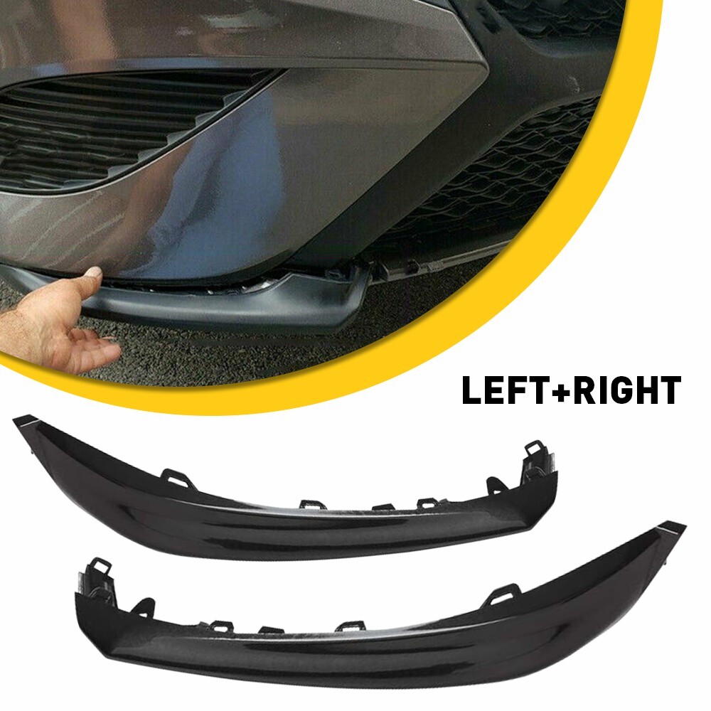 Front Bumper Grille Trim Molding Set For 2018 2019 2020 Toyota Camry SE ...