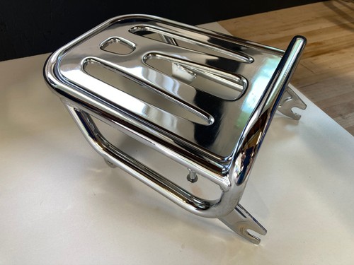 Honda C125A Super Cub Chrome Rear Rack Luggage Carrier | eBay