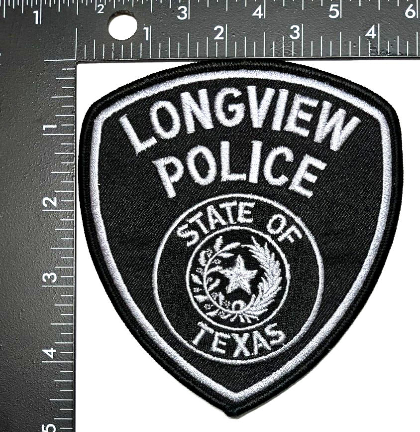LONGVIEW, TEXAS POLICE DEPARTMENT SHOULDER INSIGNIA PATCH (PD 3) | eBay