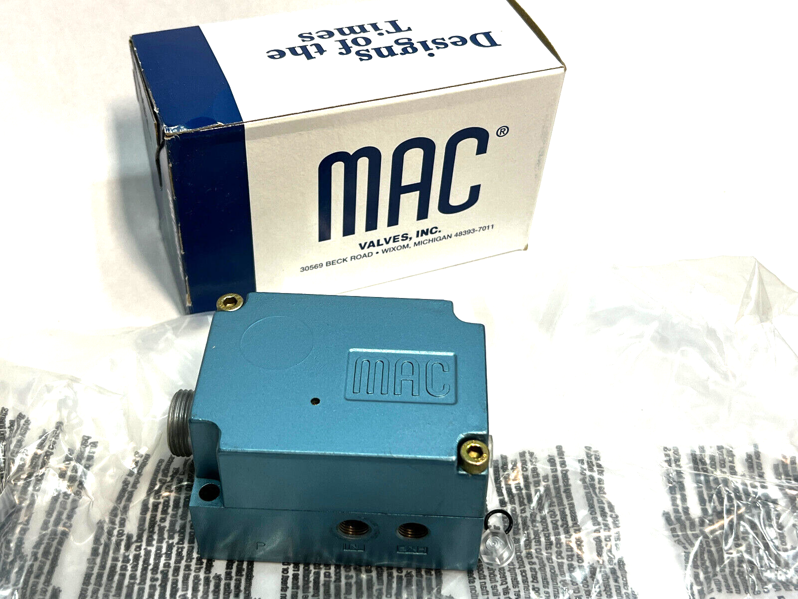 MAC VALVES PPC5C-ABA-CGAA-CAA-A0 Analog Pressure Proportional Valve ...