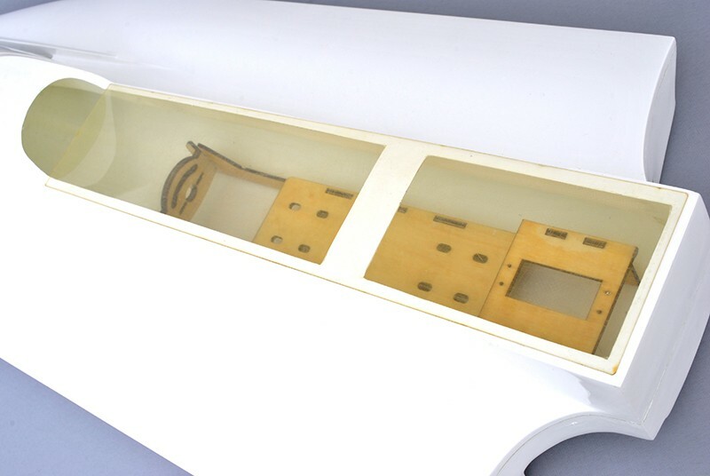 30.5" RC EP Fiberglass Epoxy F1 Racing Outrigger Boat Hull - White | eBay