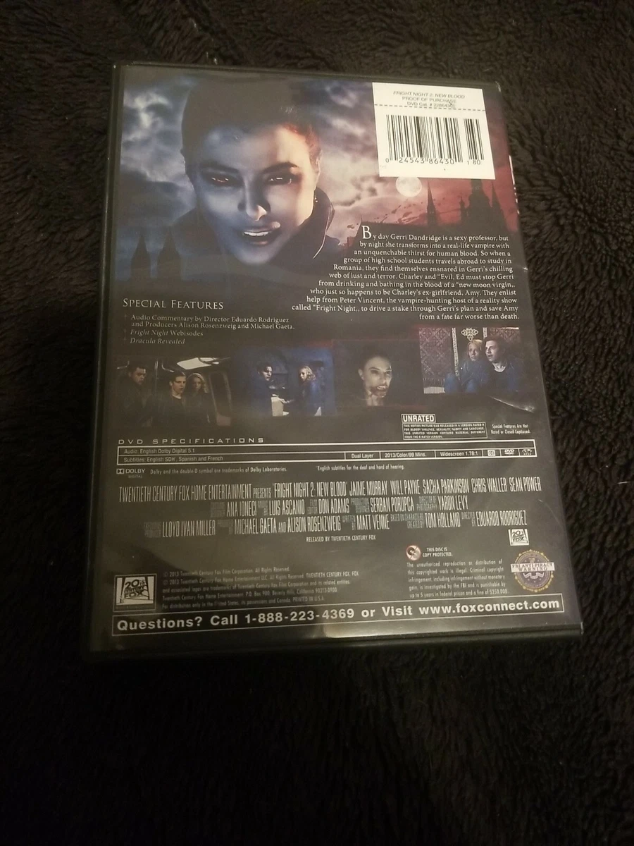 Fright Night 2 Dvd Cover