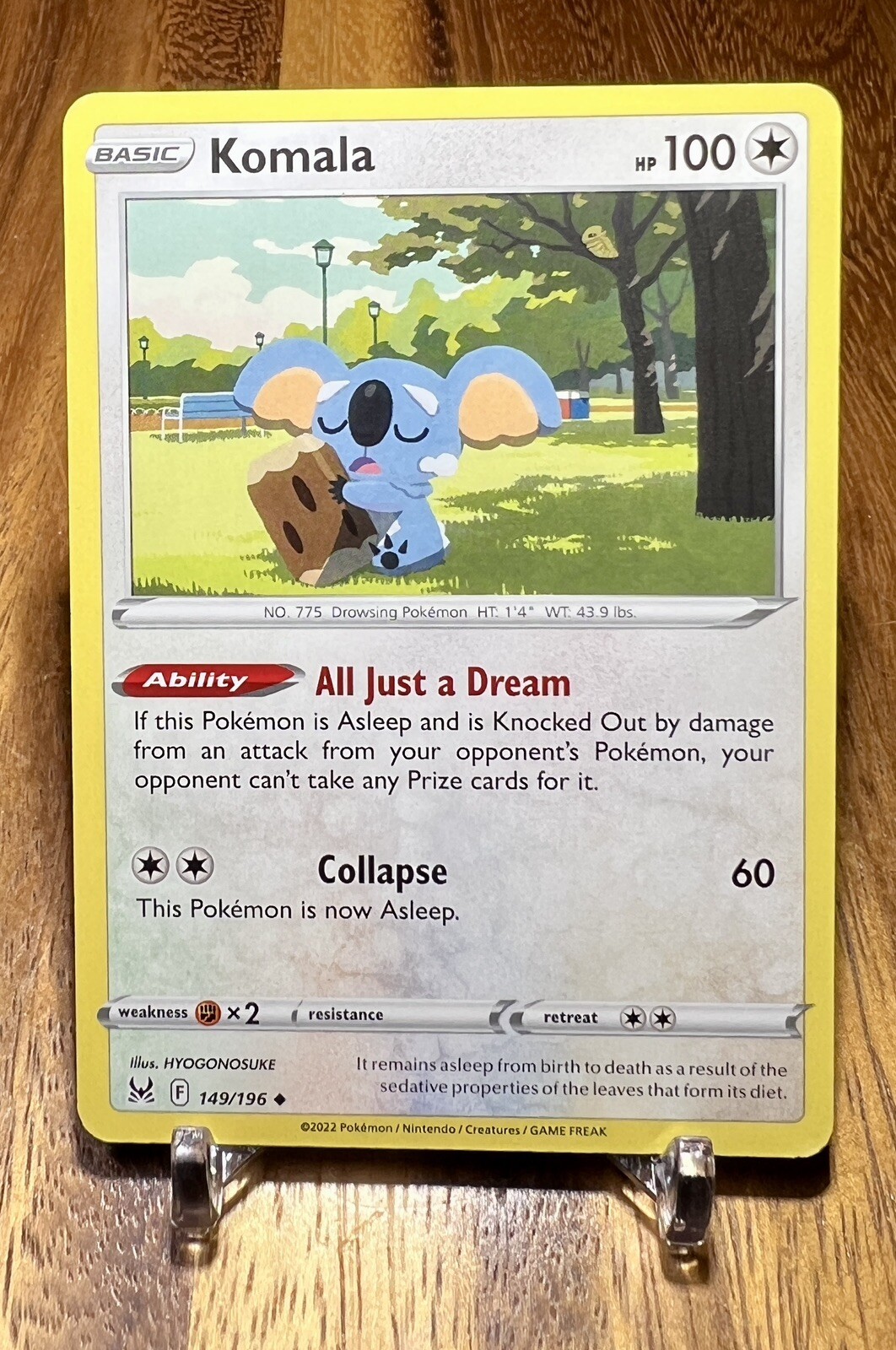 Komala 149/196 Non Holo Lost Origin Pokemon Card NM | eBay