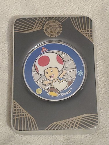 Nintendo Super Mario Bros. - Toad 2016 Official Challenge Mint Coin | eBay